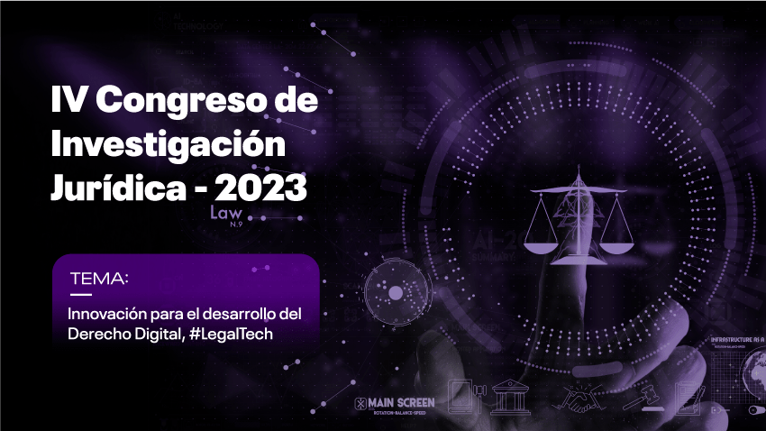 IV Congreso de Investigación Jurídica 2023